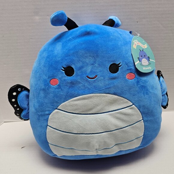 Kellytoy | Toys | New Blue Squishmallows Butterfly Plush Toy Waverly ...